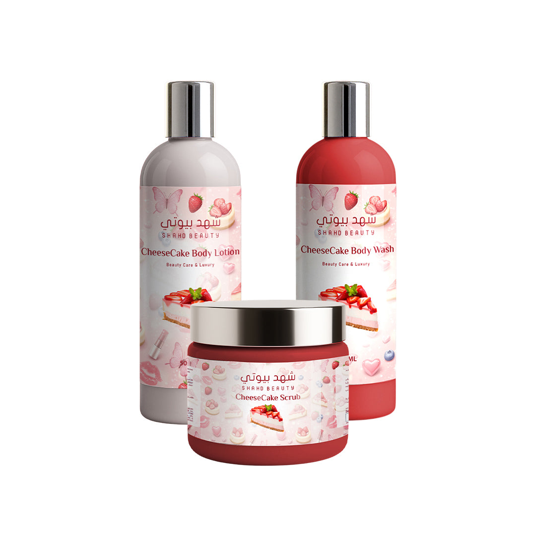 Cheesecake Body Set - Indulge in 3 Steps of Luxurious Hydration – Shahd ...